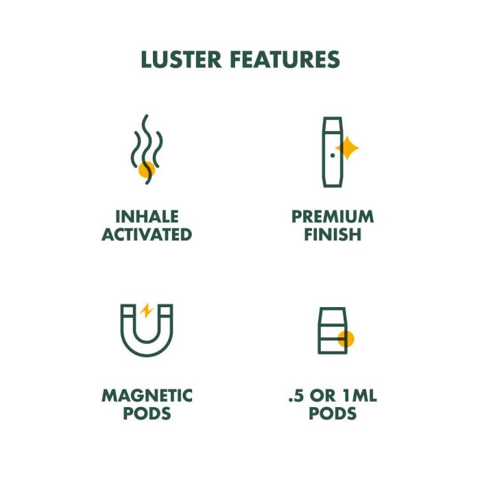 CCell Luster Oil Vape Pen - Pod Style Vape Pen | VPM.com