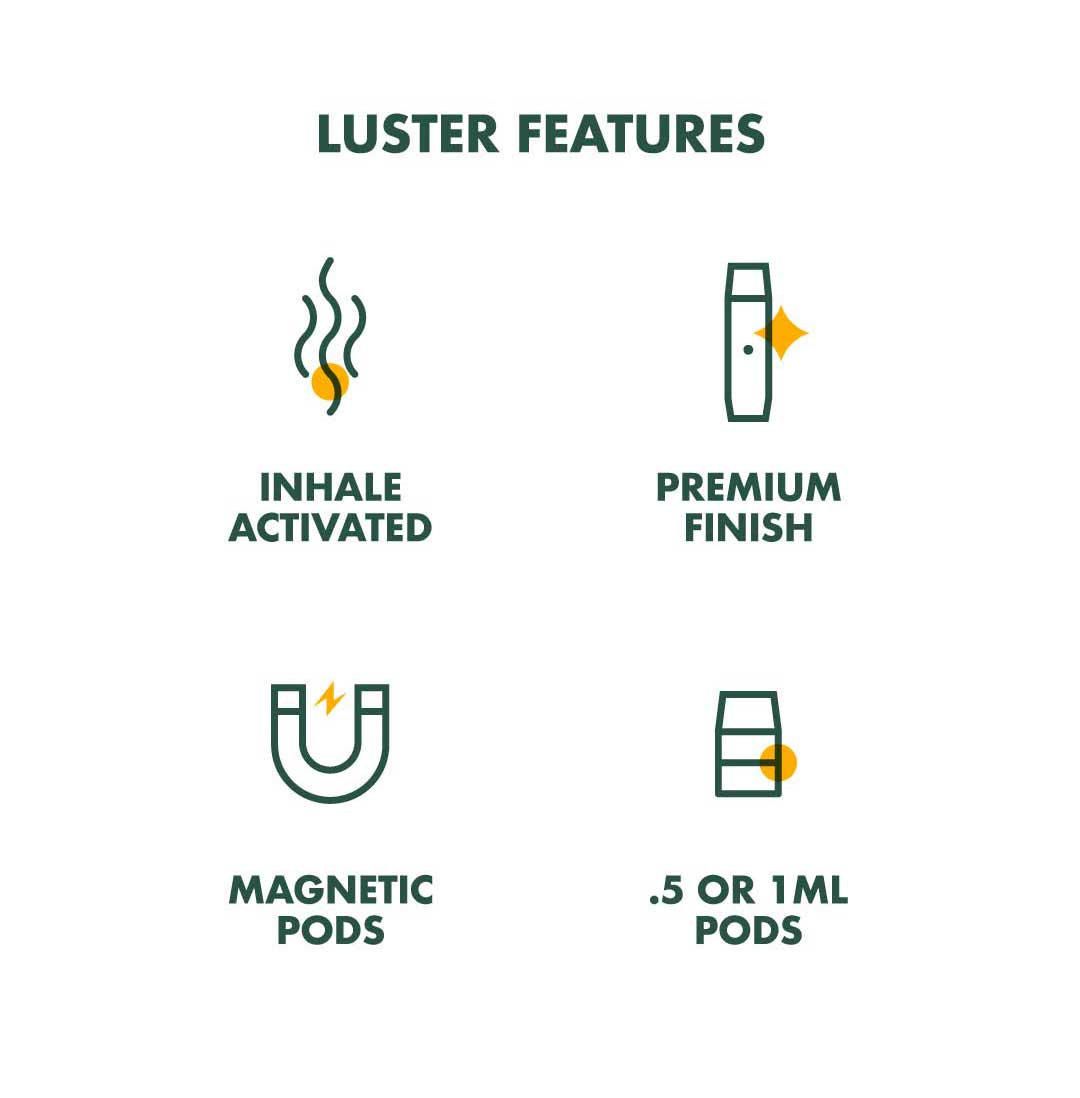 CCell Luster Oil Vape Pen - Pod Style Vape Pen | VPM.com