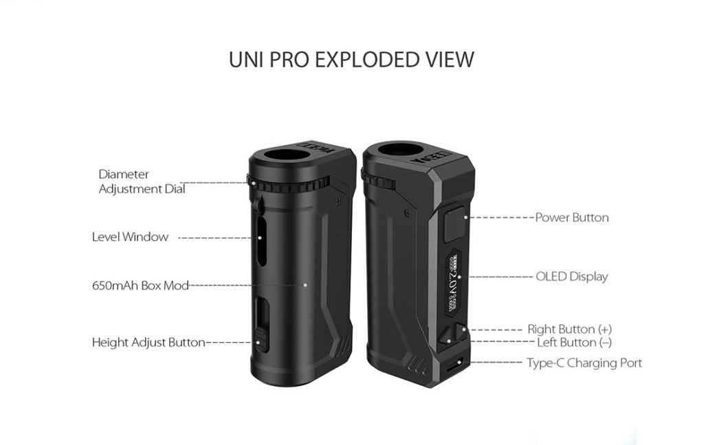 Yocan Uni Pro Battery | Vape Parts Mart